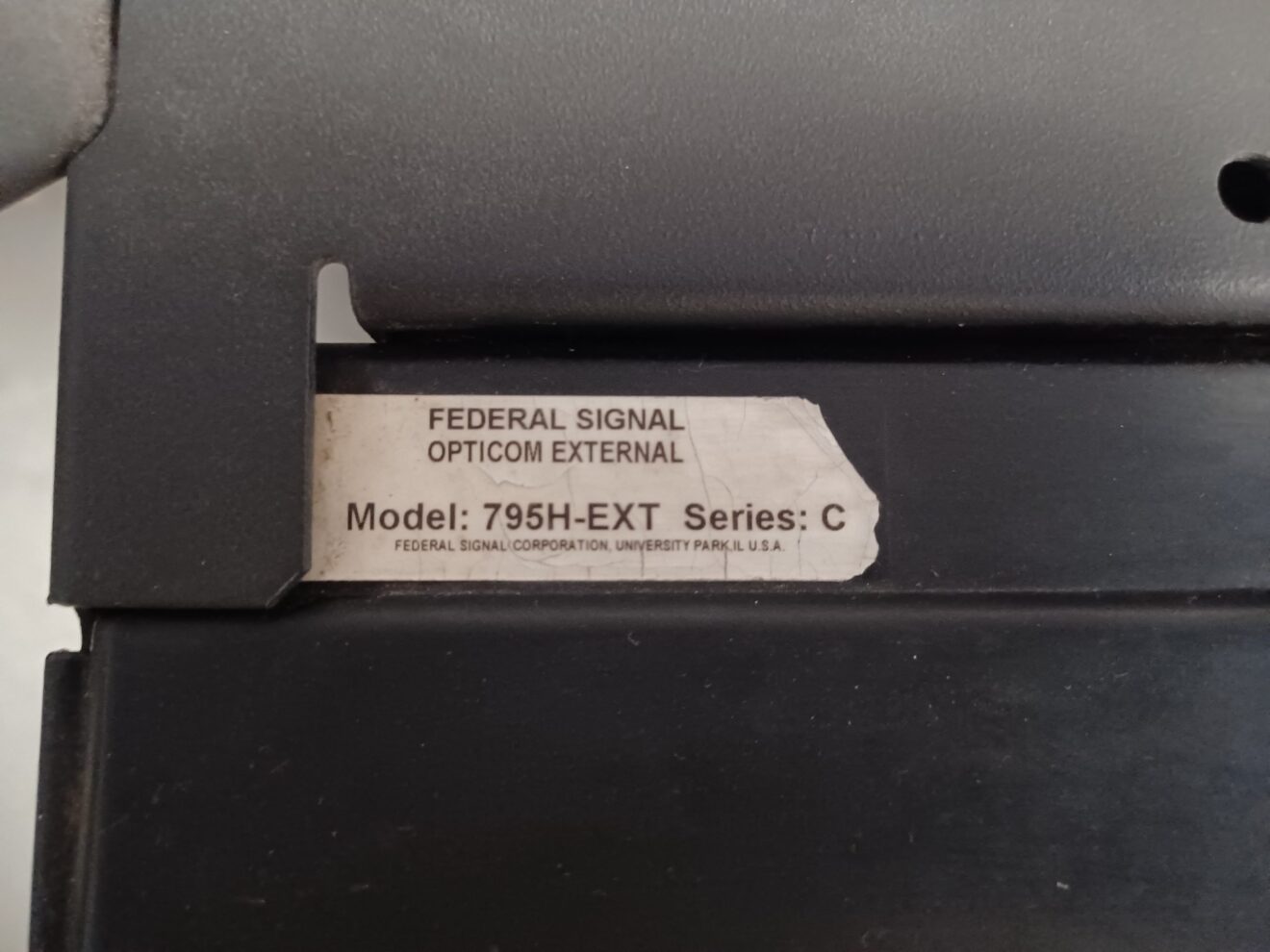 Federal Signal Valor Lightbar (Red/Blue/Amber/Clear) - 911 Shopper